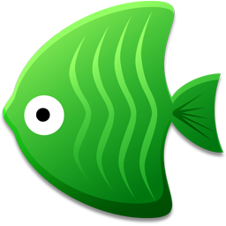 GreenFish icon 256x256px (ico, png, icns) - free download | Icons101.com