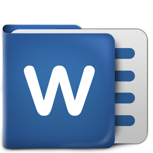 Word icon 512x512px (ico, png, icns) - free download | Icons101.com