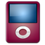 iPod Nano Red icon 256x256px (ico, png, icns) - free download ...