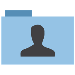 appicns_folder_user icon 512x512px (ico, png, icns) - free download ...