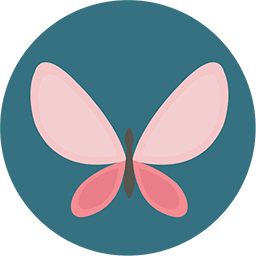 Butterfly icon 256x256px (ico, png, icns) - free download | Icons101.com