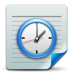 Document-scheduled-tasks-icon icon 256x256px (ico, png, icns) - free ...