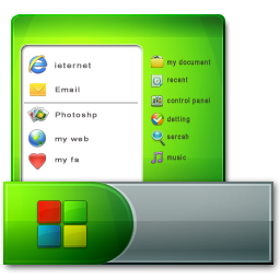 Taskbar-Start-Menu-icon icon 256x256px (ico, png, icns) - free download ...