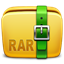 Folder-Archive-rar-icon icon 256x256px (ico, png, icns) - free download ...