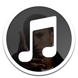 iTunes Black Eminem icon 1024x1024px (ico, png, icns) - free download ...