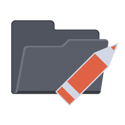 Edit-Folder icon 512x512px (ico, png, icns) - free download | Icons101.com