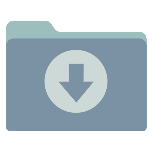 downloads-grey icon 1024x1024px (ico, png, icns) - free download ...