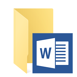 MS_Word icon 256x256px (ico, png, icns) - free download | Icons101.com