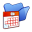 folder_blue_scheduled_tasks icon 256x256px (ico, png, icns) - free ...