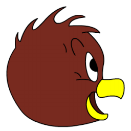 Henery Hawk (side view) icon 256x256px (ico, png, icns) - free download ...