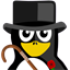 British-Tux-icon icon 256x256px (ico, png, icns) - free download ...