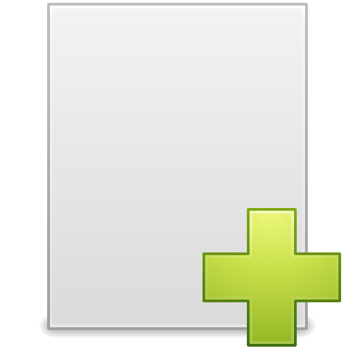 document-new icon 512x512px (ico, png, icns) - free download | Icons101.com