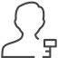 user-man-key icon 512x512px (ico, png, icns) - free download | Icons101.com