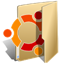 folder_ubuntu icon 128x128px (ico, png, icns) - free download ...