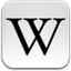 wikipedia icon 128x128px (ico, png, icns) - free download | Icons101.com
