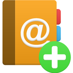 addressbook-add icon 256x256px (ico, png, icns) - free download ...