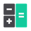 Calculator icon 512x512px (ico, png, icns) - free download | Icons101.com