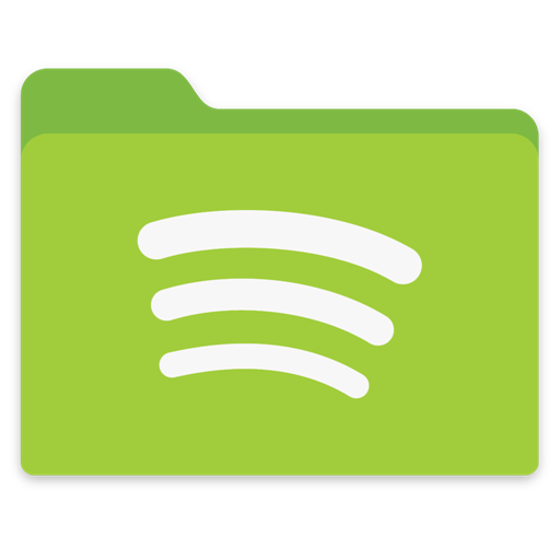 Spotify Folder icon 1024x1024px (ico, png, icns) - free download ...