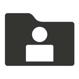 folder_person icon 512x512px (ico, png, icns) - free download ...