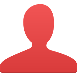user-red icon 512x512px (ico, png, icns) - free download | Icons101.com