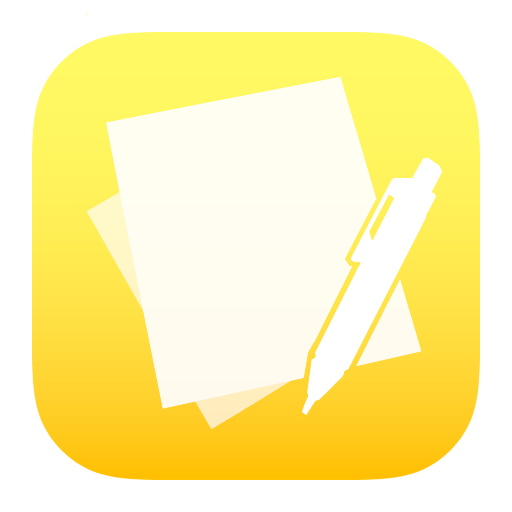 TextEdit icon 512x512px (ico, png, icns) - free download | Icons101.com