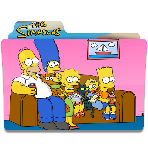 The-Simpsons-Folder-18 icon 512x512px (ico, png, icns) - free download ...