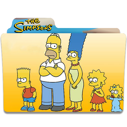 The-Simpsons-Folder-20 icon 512x512px (ico, png, icns) - free download ...