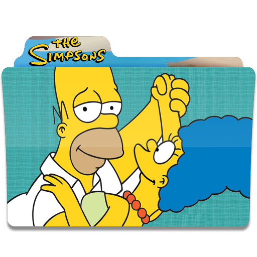 The-Simpsons-Folder-5 icon 512x512px (ico, png, icns) - free download ...