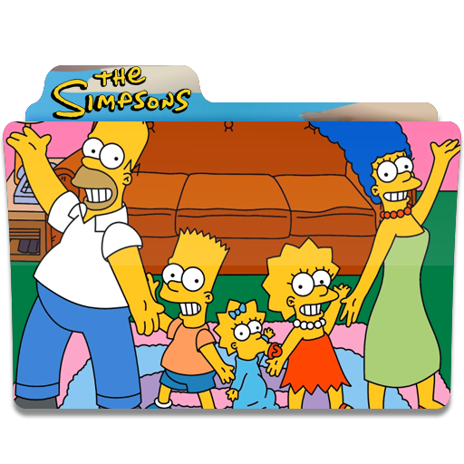 The-Simpsons-Folder-7 icon 512x512px (ico, png, icns) - free download ...