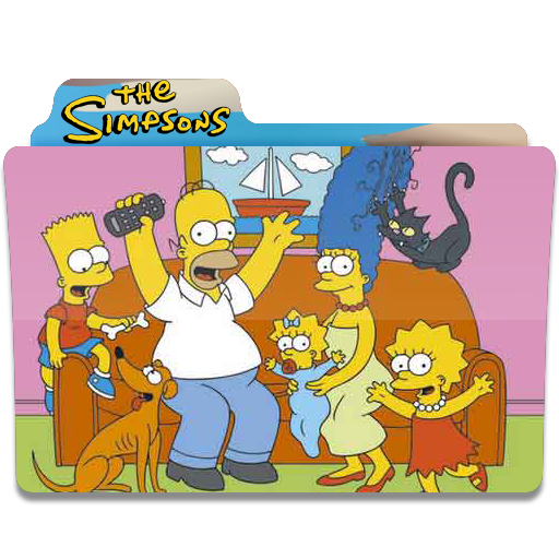 The-Simpsons-Folder-9 icon 512x512px (ico, png, icns) - free download ...