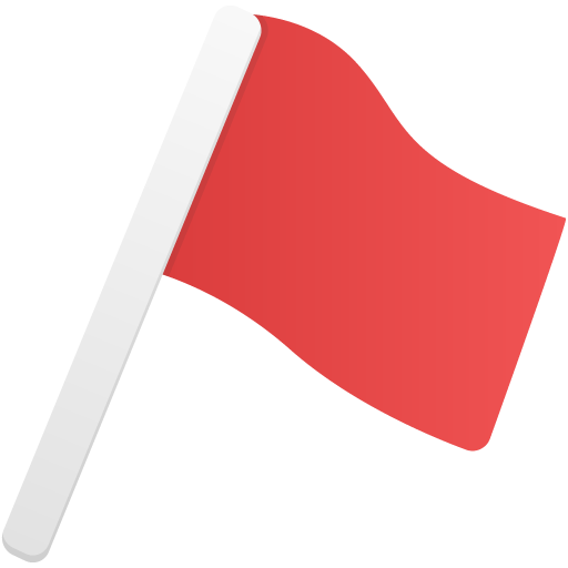 Flag-red icon 512x512px (ico, png, icns) - free download | Icons101.com
